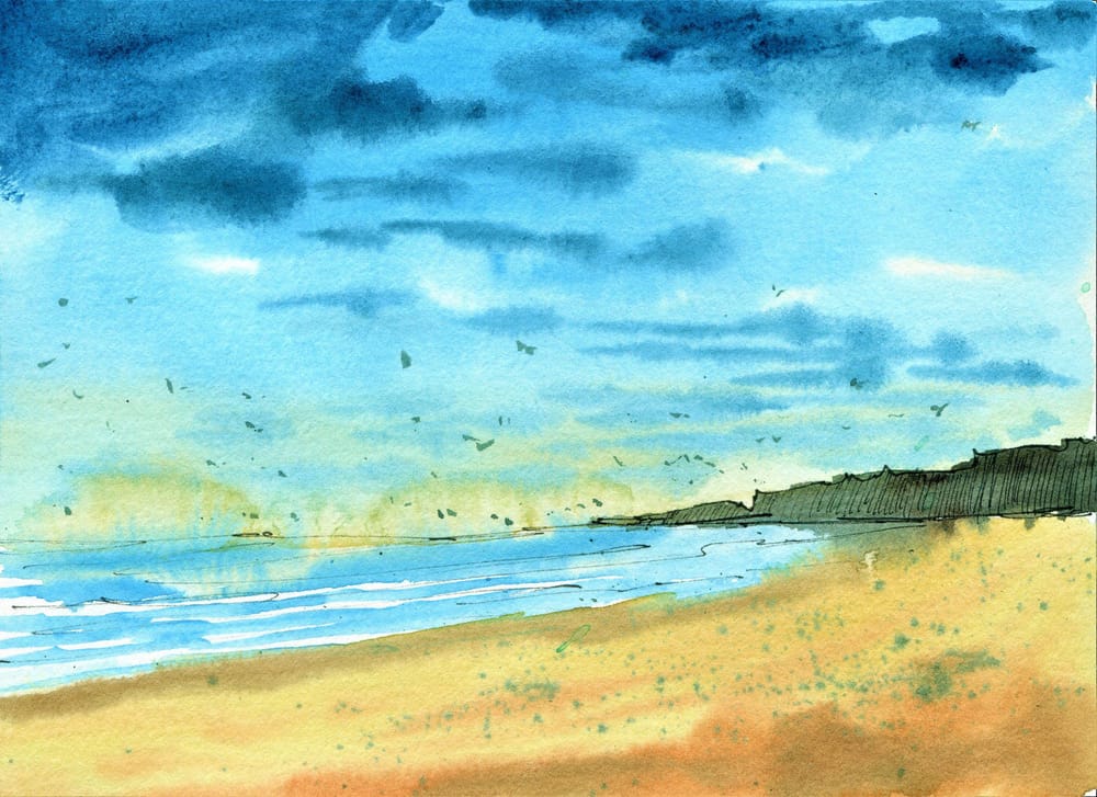 Watercolor Painting Line and Wash Sketching Essentials: Part 2 ...