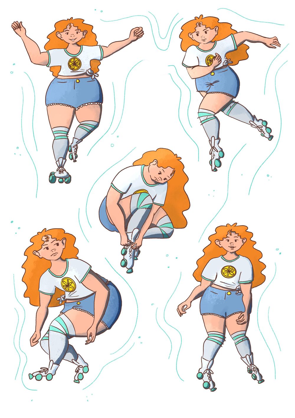 Dynamic character poses | Skillshare Student Project