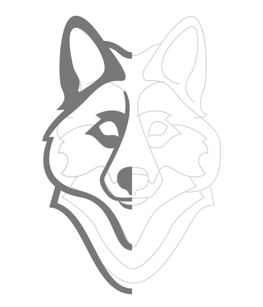 Blue Wolf | Skillshare Student Project