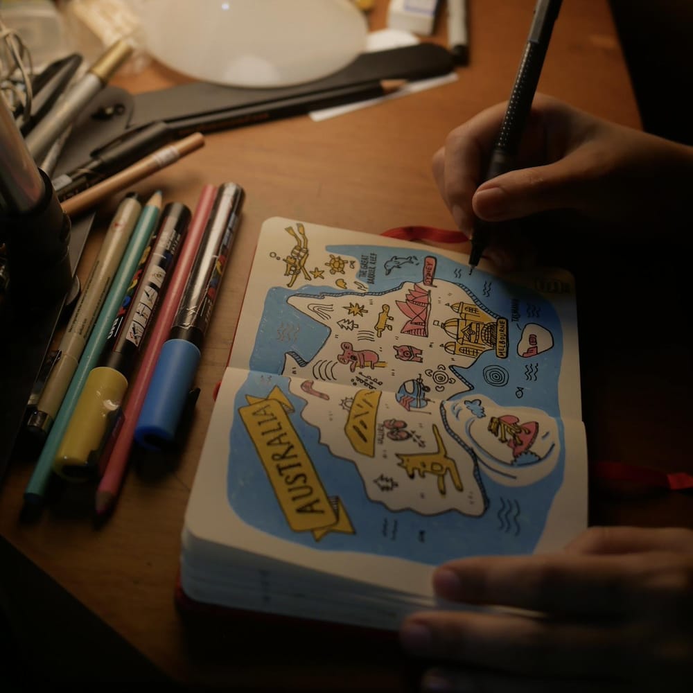 Draw a map | Skillshare Student Project