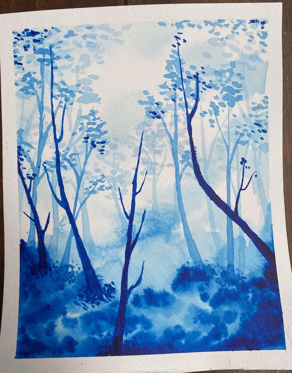 Monochrome watercolors | Skillshare Student Project