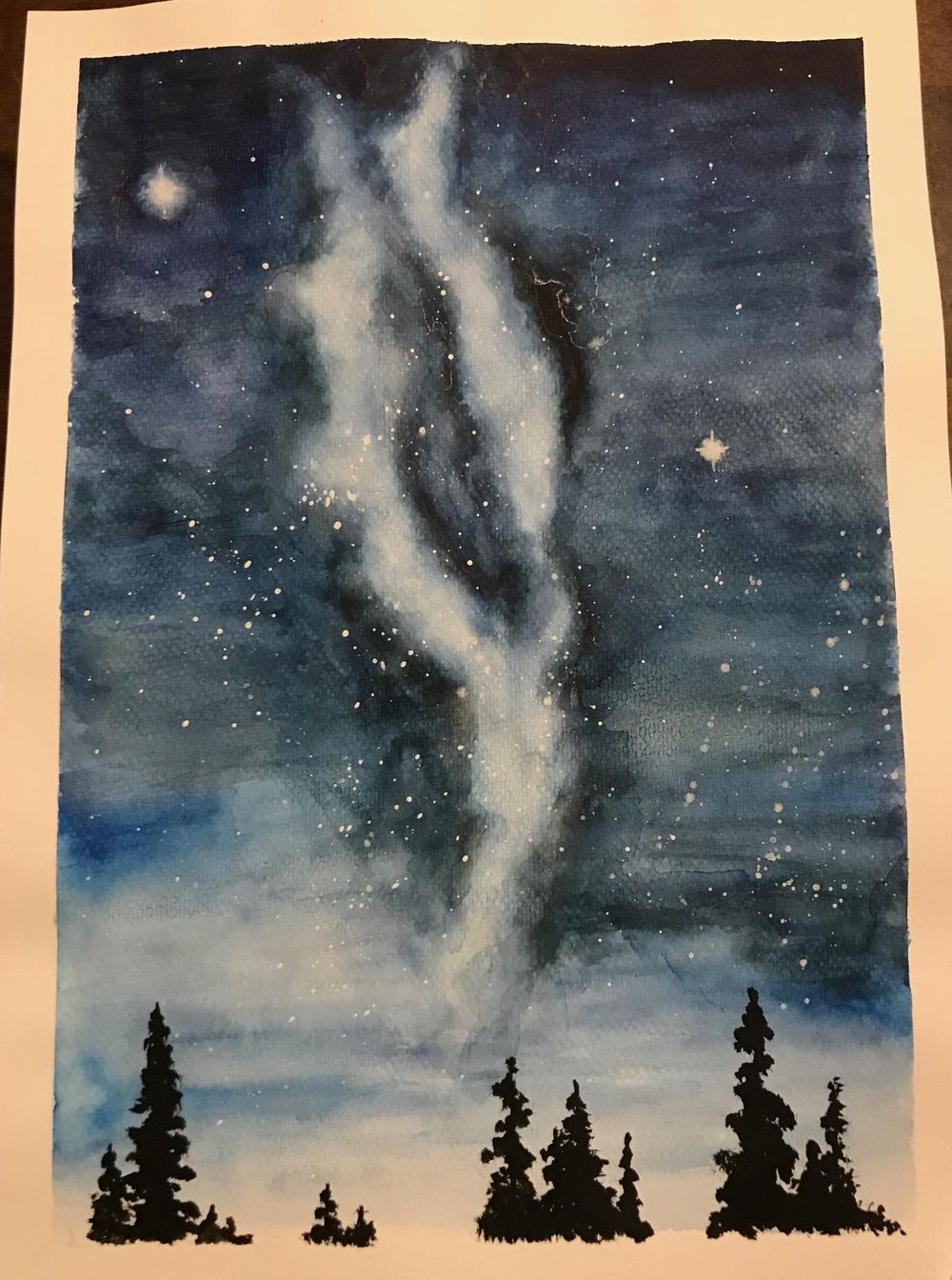 Learning to paint the Milky Way night sky | Skillshare Student Project