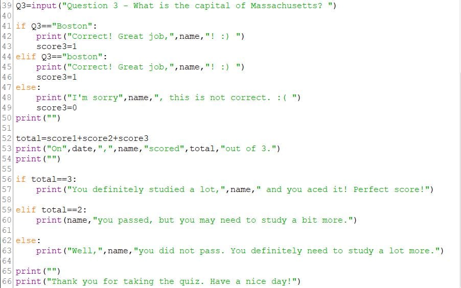 My Quiz Project | Skillshare Student Project