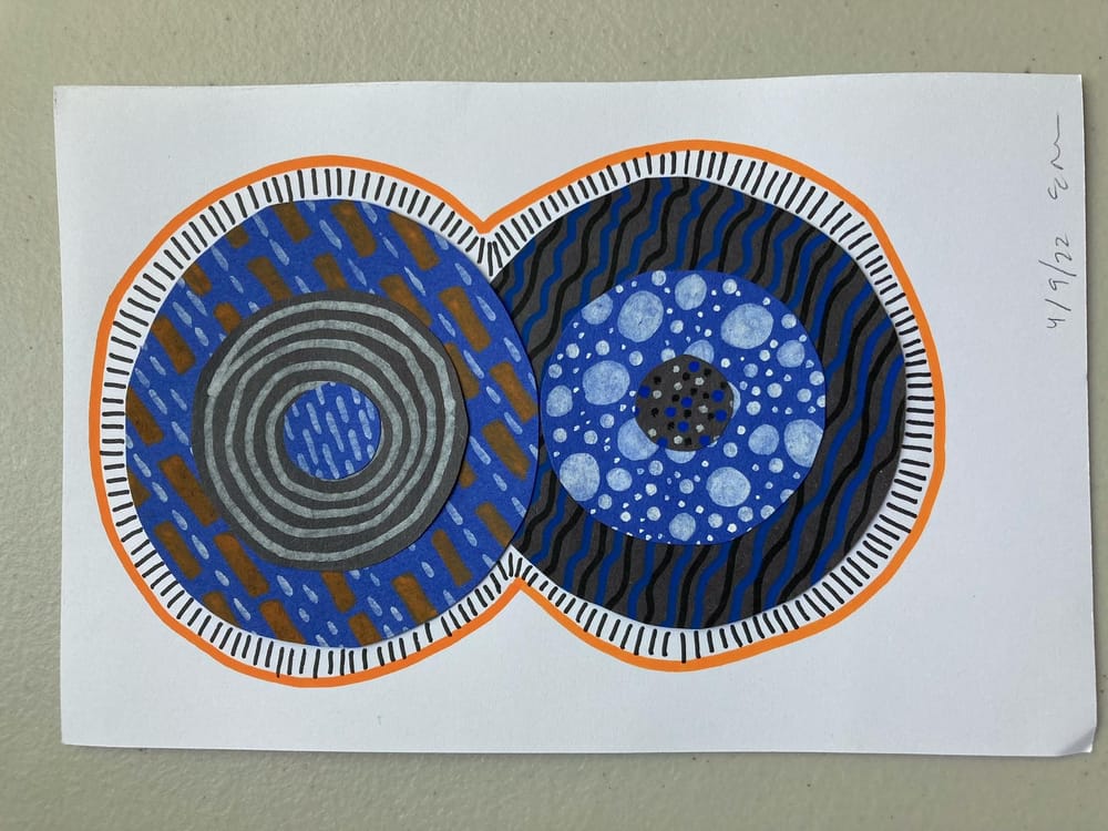 Abstract Pattern Collages | Skillshare Student Project