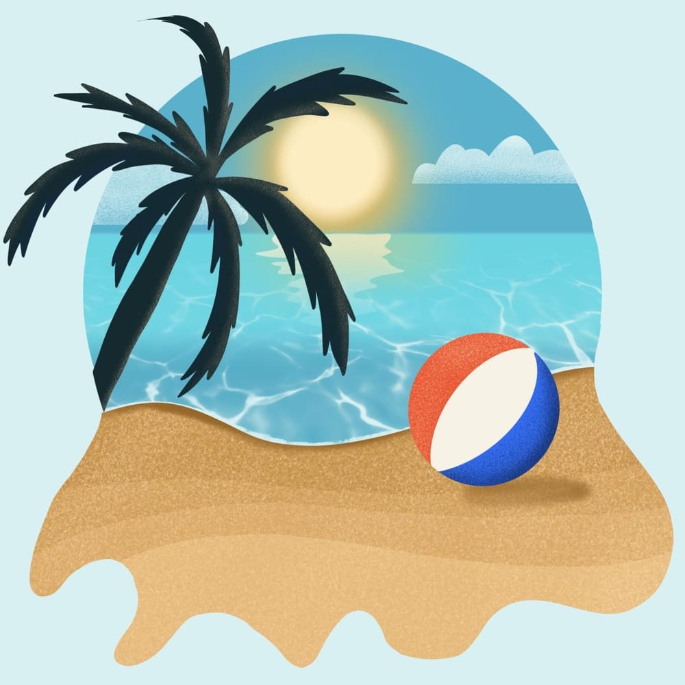 A day at the beach | Skillshare Student Project