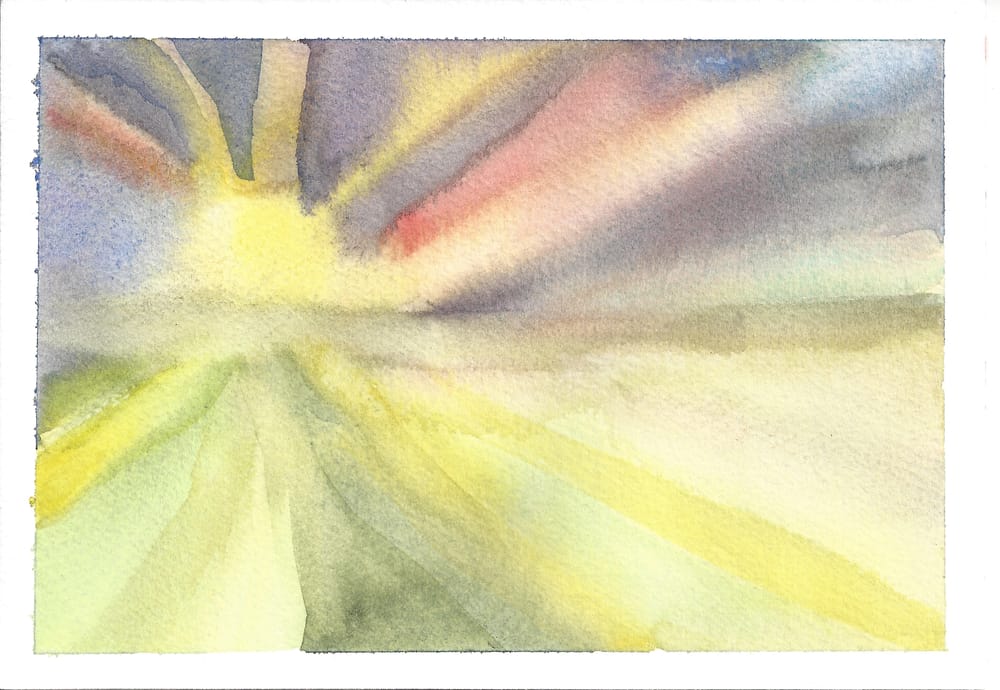 Simplified Abstract Landscapes in Watercolor Class | Skillshare Student ...