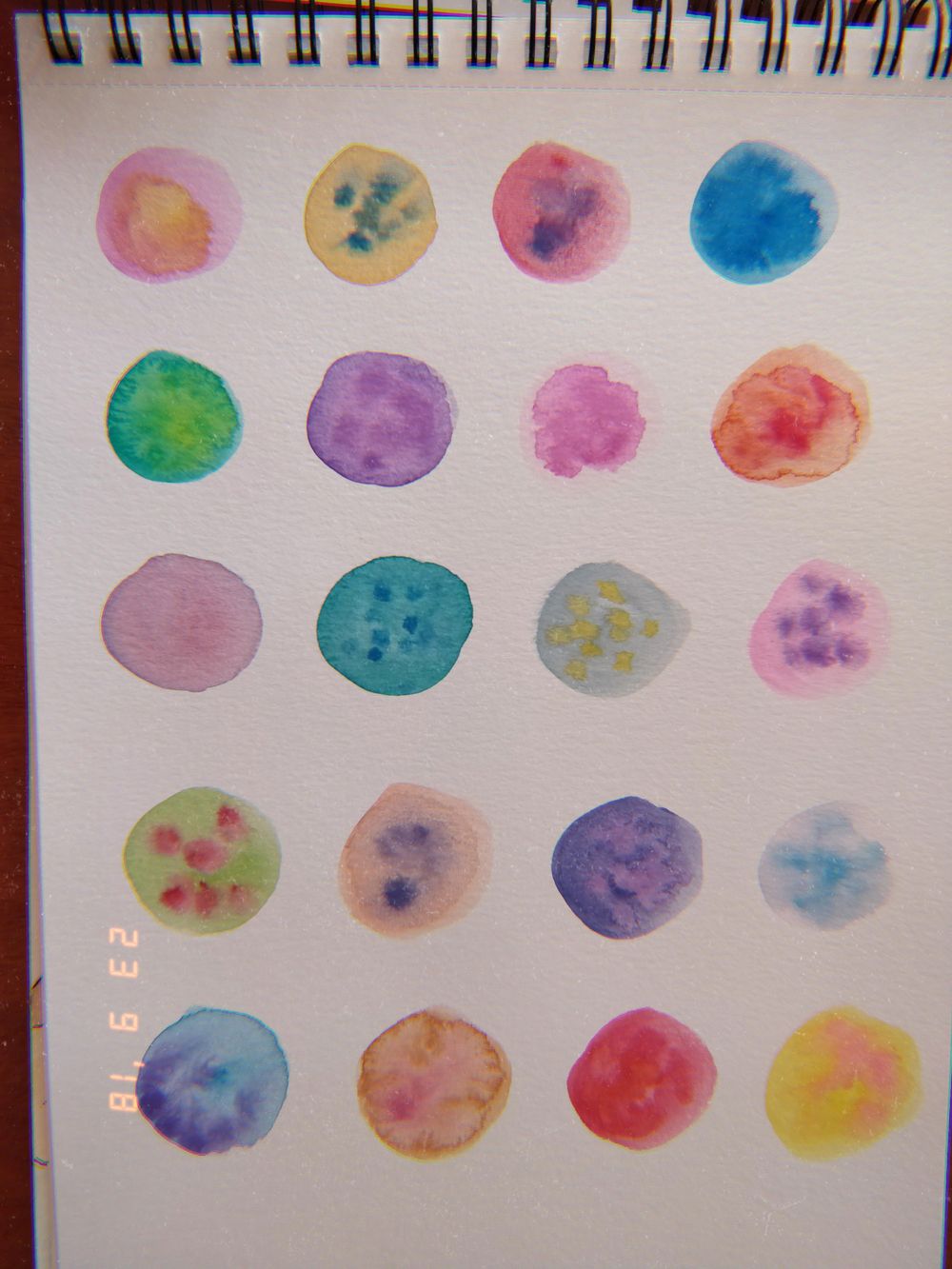 Color mixing practice | Skillshare Student Project