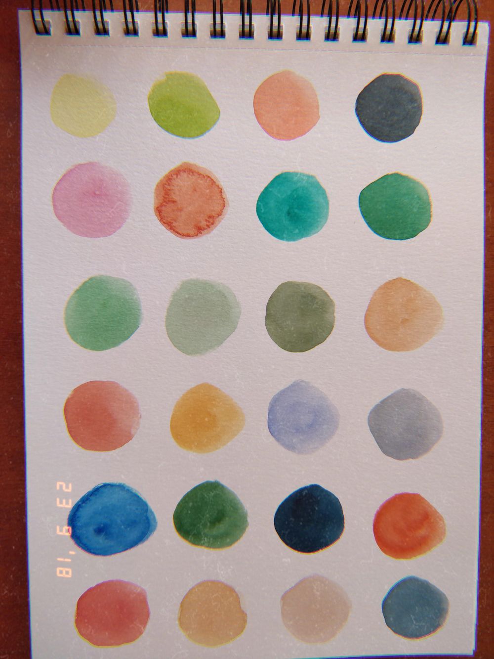 Color mixing practice | Skillshare Student Project