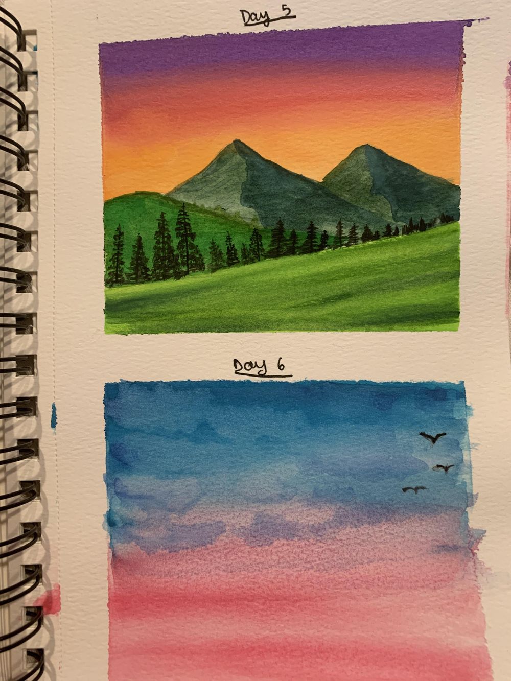 30 day watercolor challenge | Skillshare Student Project