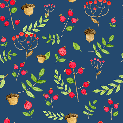 forest-themed-pattern-skillshare-student-project