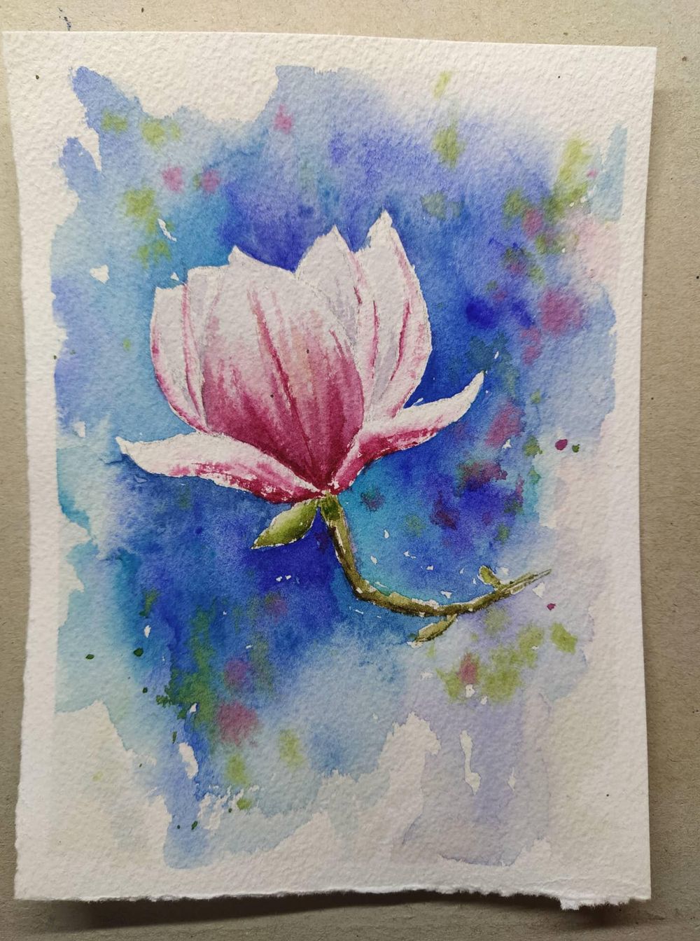 My Expressive Watercolor Flowers | Skillshare Student Project