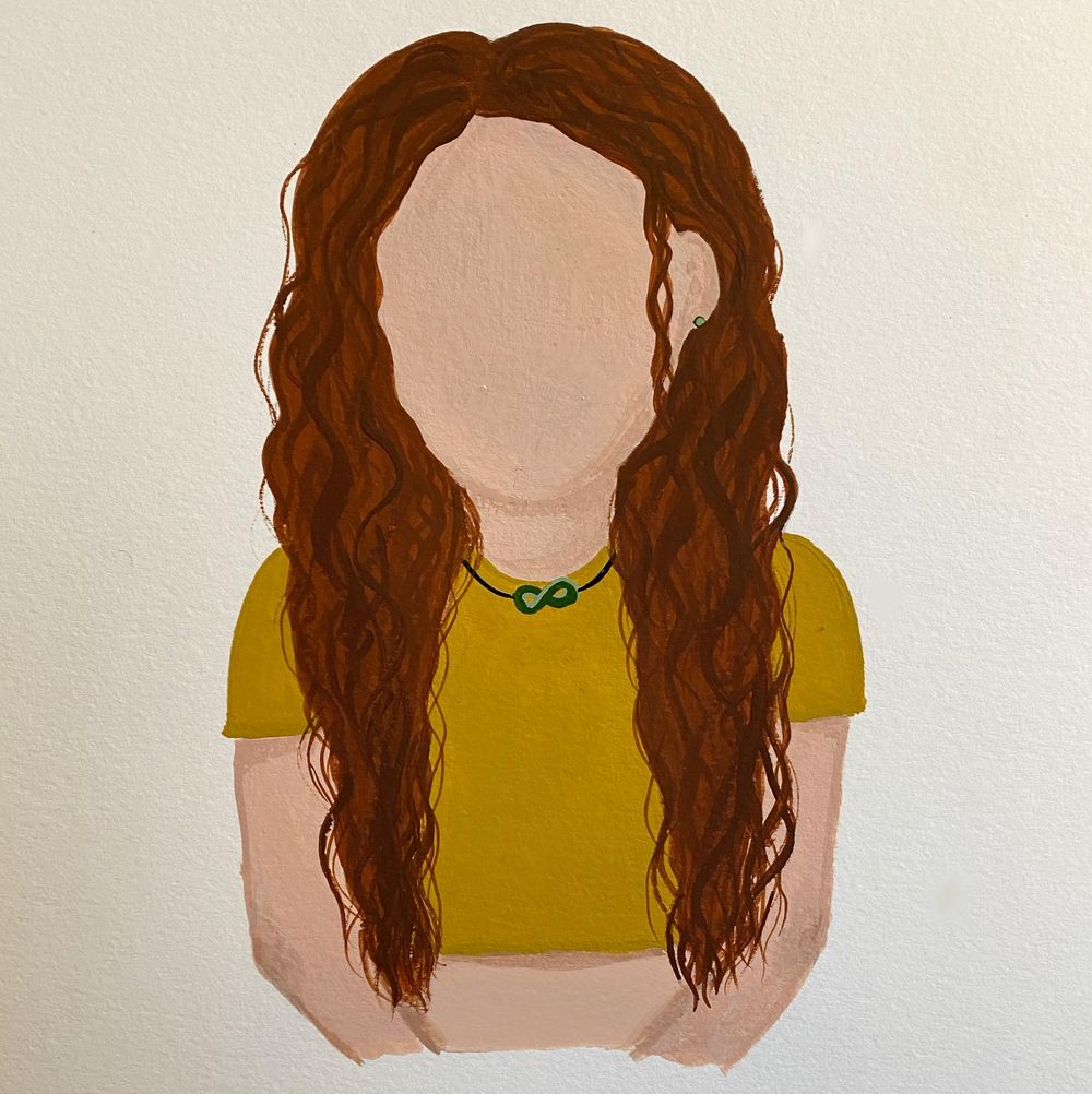 Faceless Doodle Self Portrait | Skillshare Student Project