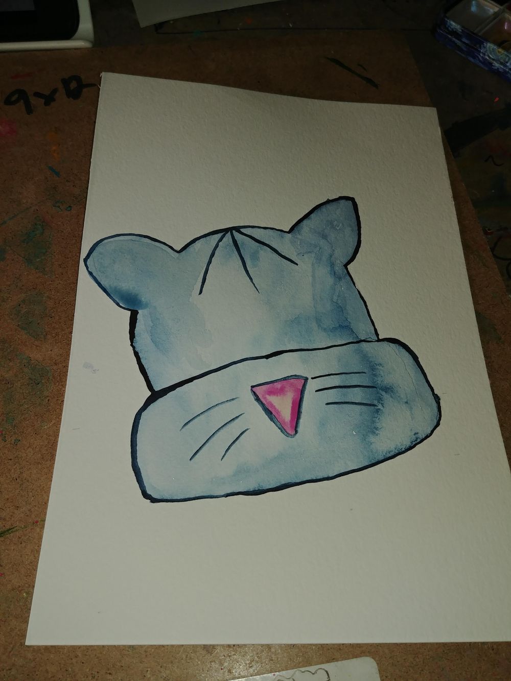 Watercolor Winter Hats | Skillshare Student Project