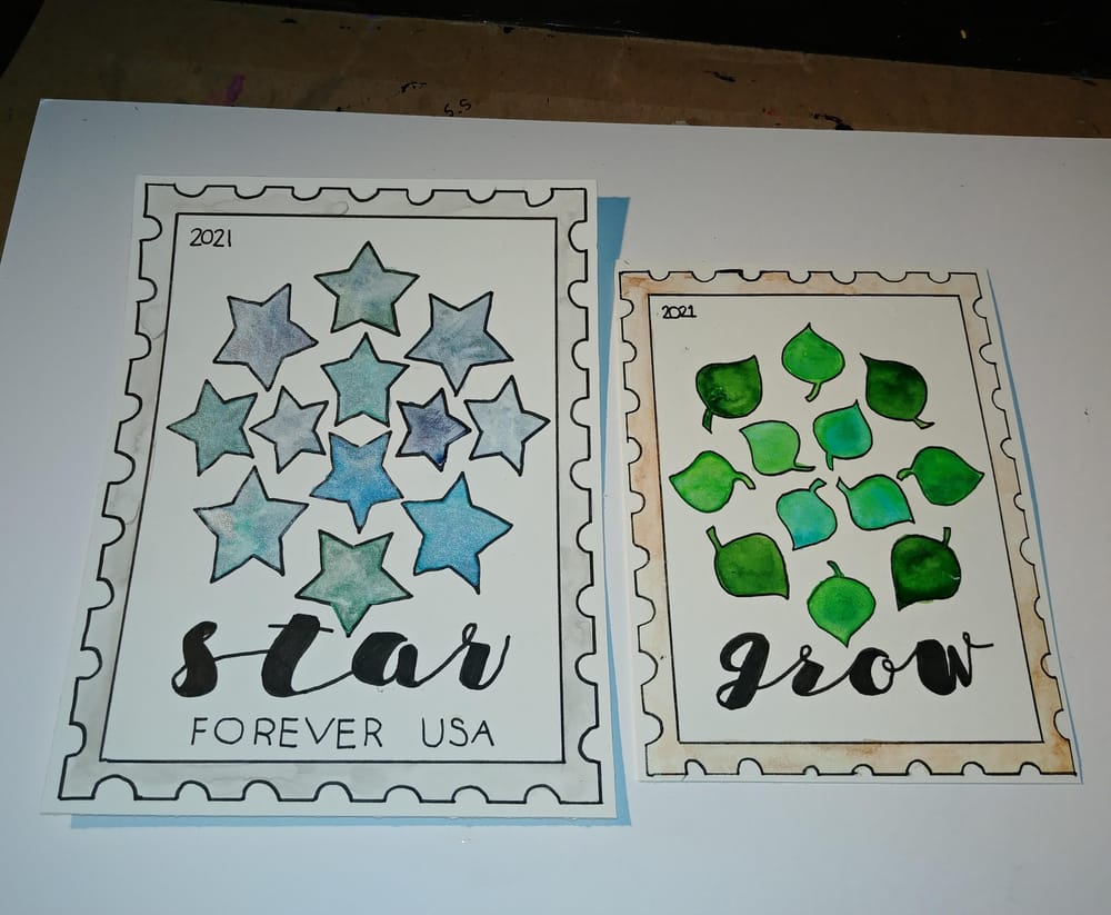 Watercolor Postcards | Skillshare Student Project