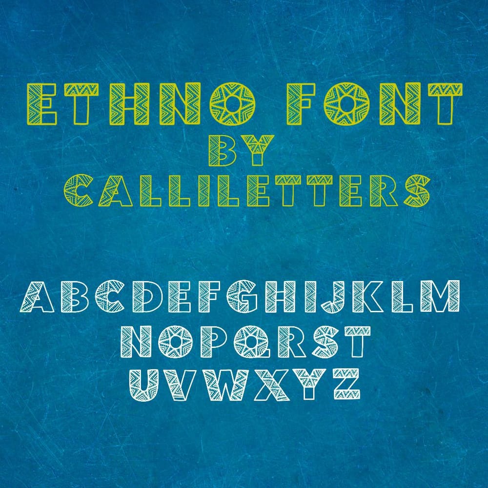 Introducing my fonts Wendy and Ethno | Skillshare Student Project