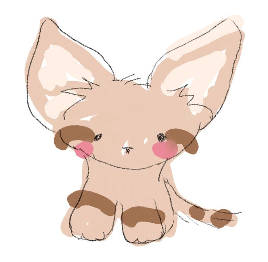 Cute Sand Cat | Skillshare Student Project