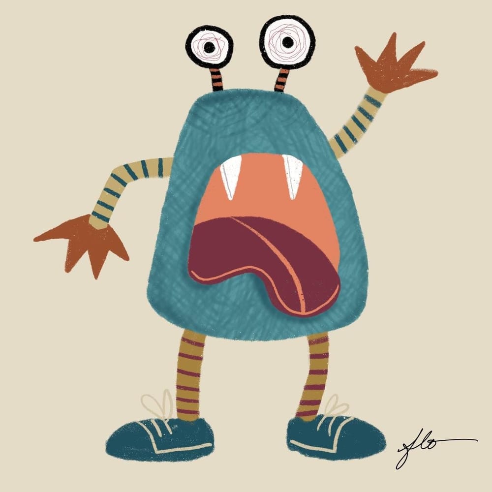 Monster Babysitter | Skillshare Student Project