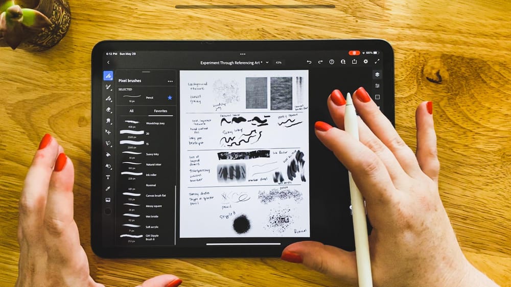 My Digital Brush Experiments | Skillshare Student Project