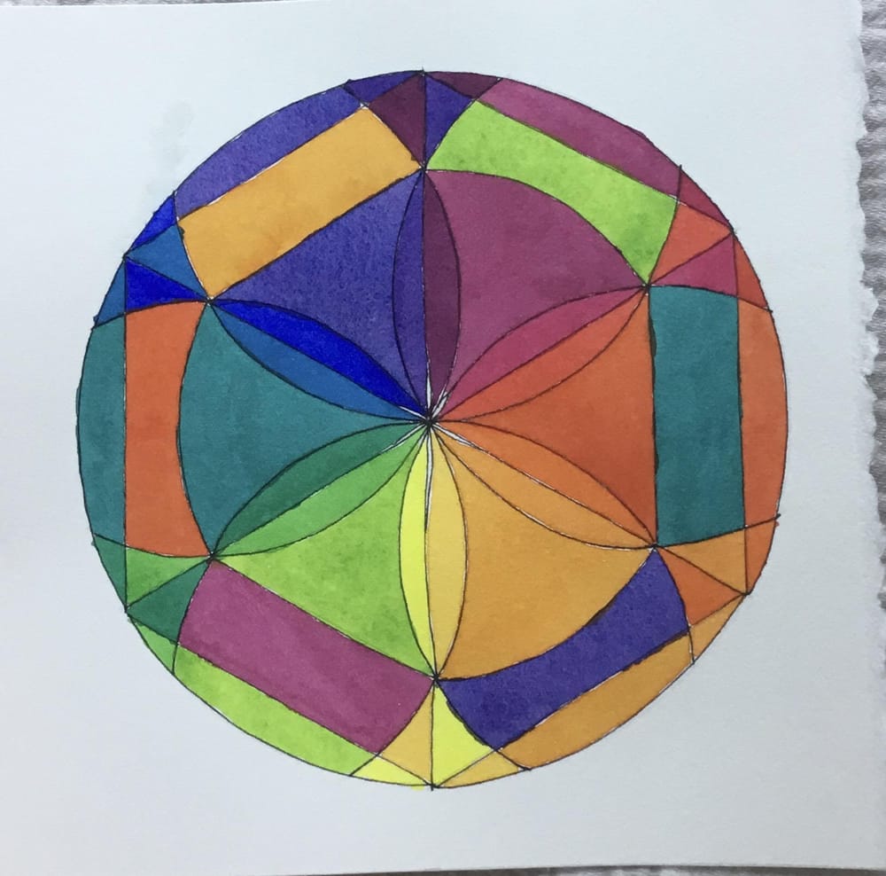 Part 3 flower mandala | Skillshare Student Project