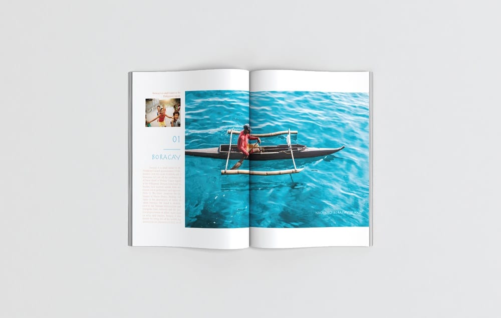 Mock Up Philippine Island Magazine Layout | Skillshare Student Project