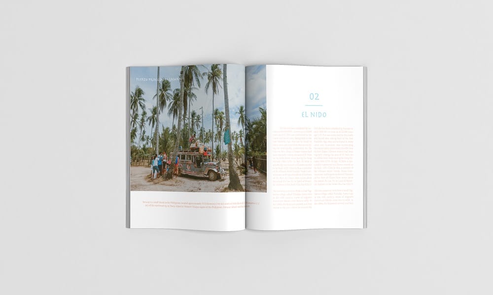 Mock Up Philippine Island Magazine Layout | Skillshare Student Project