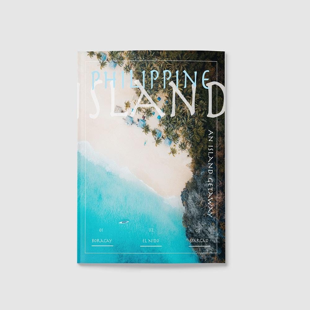 Mock Up Philippine Island Magazine Layout | Skillshare Student Project