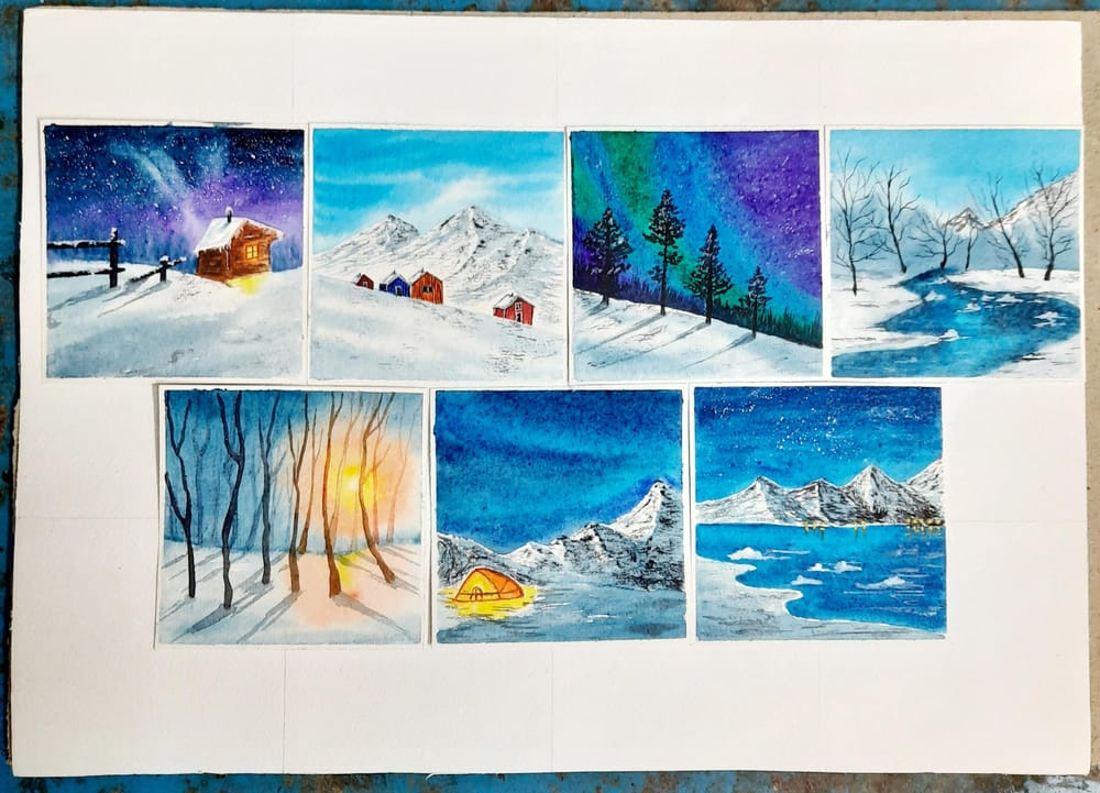 30 Day Watercolor Challenge : Let's Celebrate World Watercolor Month ...