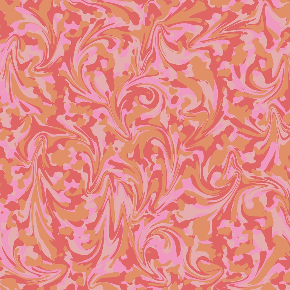 Organic Abstract Pattern | Branding Experiment | Skillshare Student Project