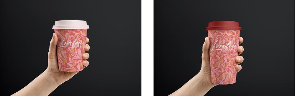 Organic Abstract Pattern | Branding Experiment | Skillshare Student Project