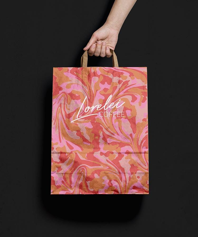 Organic Abstract Pattern | Branding Experiment | Skillshare Student Project