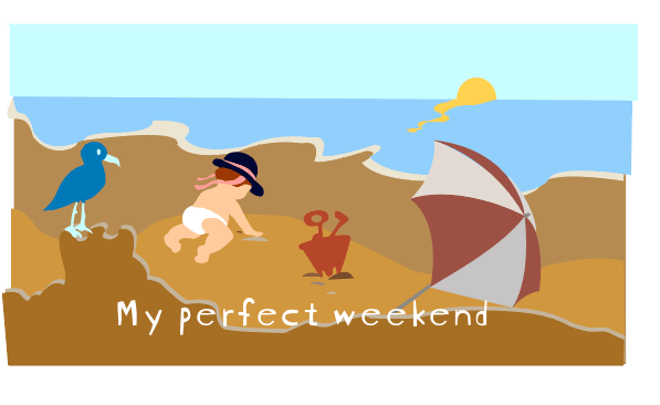 My perfect weekend | Skillshare Student Project