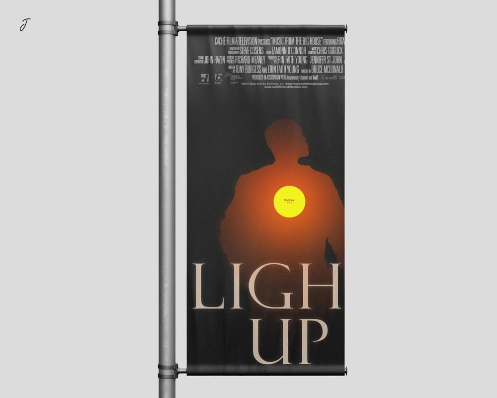 Light Up movie poster | Skillshare Student Project