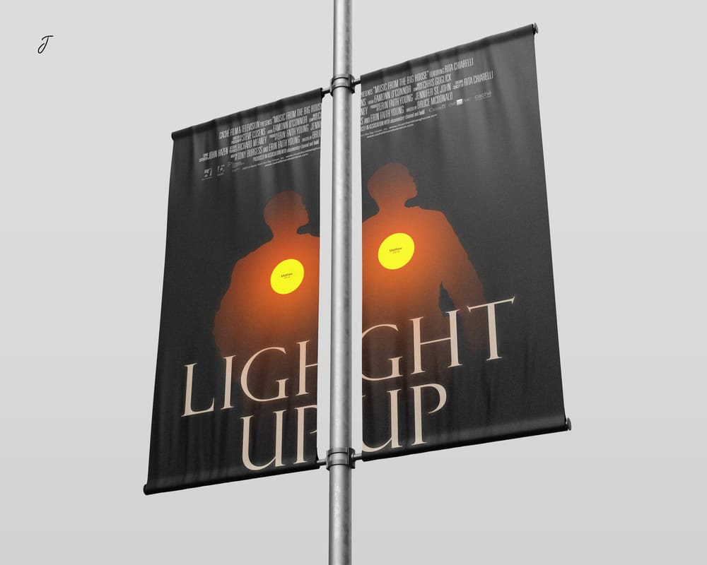 Light Up movie poster | Skillshare Student Project