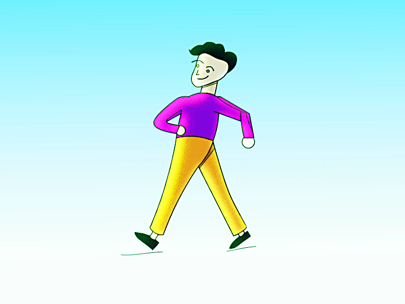 First Walk Cycle | Skillshare Student Project