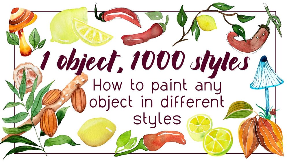 1 object, 1000 styles - How to paint any object in different styles ...