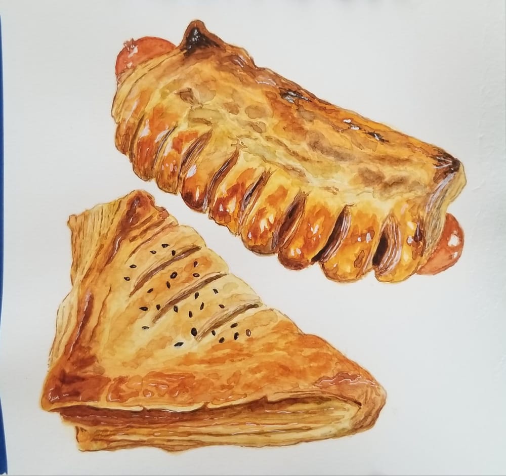Watercolor Pastries | Skillshare Student Project