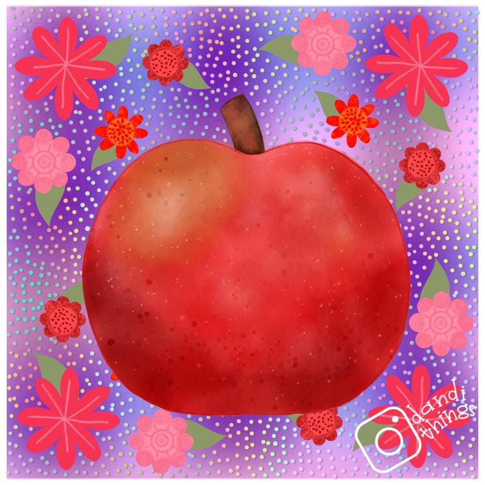 Symmetrical Apple | Skillshare Student Project