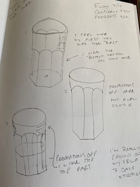 14 day art practice | Skillshare Student Project