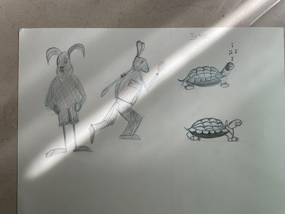 Tortoise and The Hare | Skillshare Student Project
