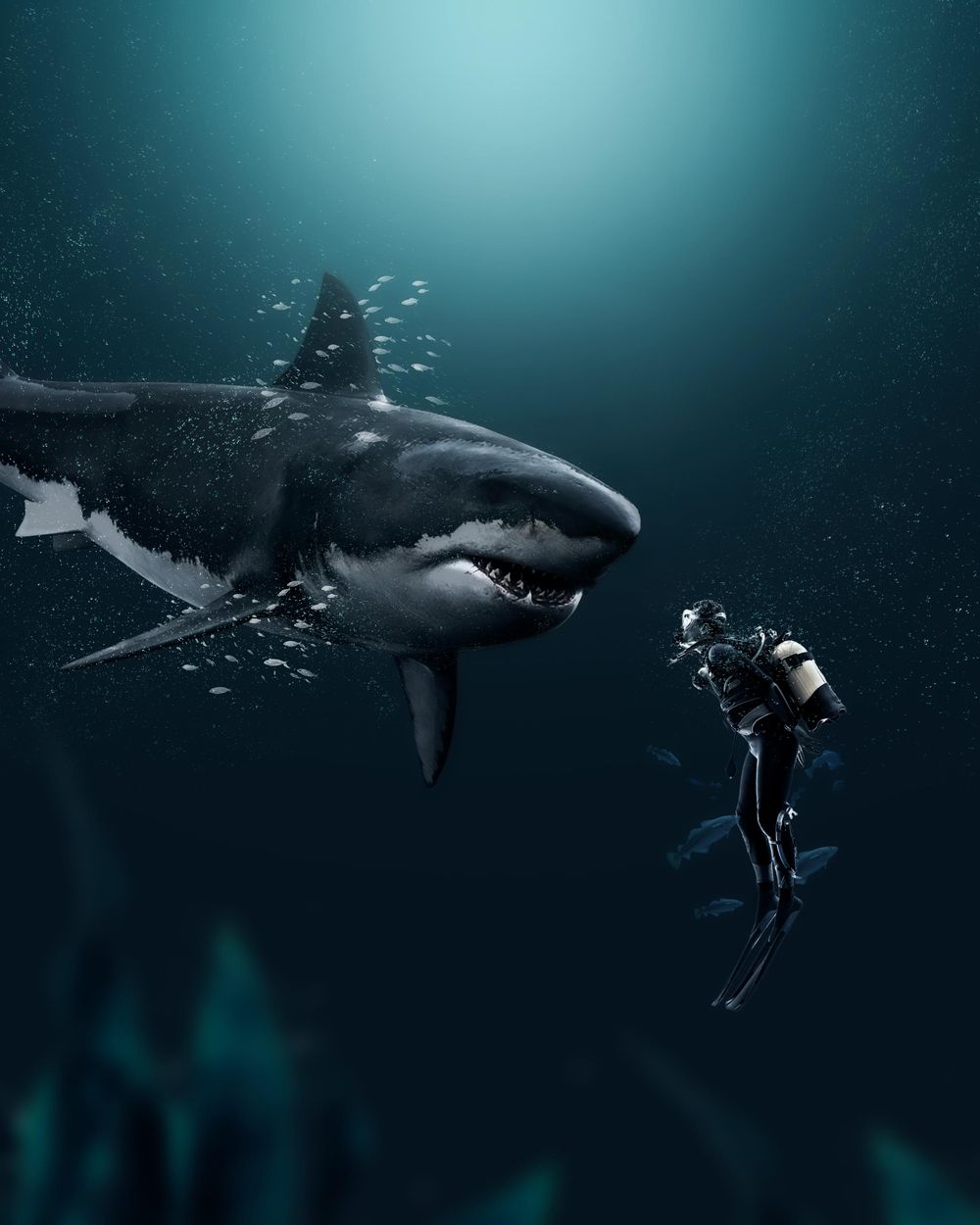 Shark&dive | Skillshare Student Project