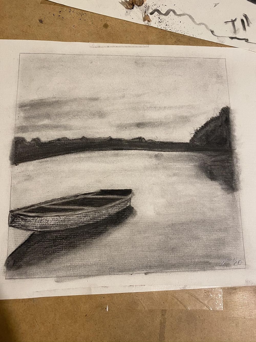 My first charcoal drawing | Skillshare Student Project