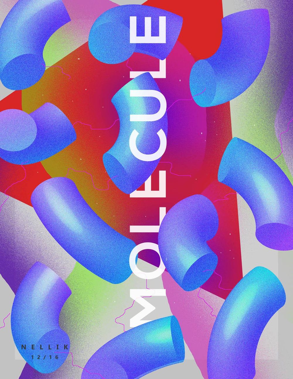 Molecule Poster | Skillshare Student Project