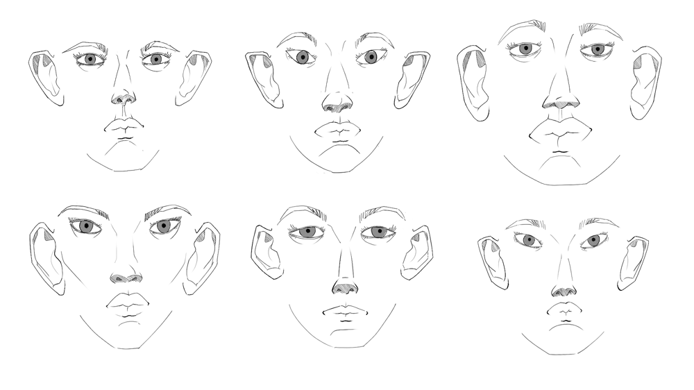 faces faces faces | Skillshare Student Project