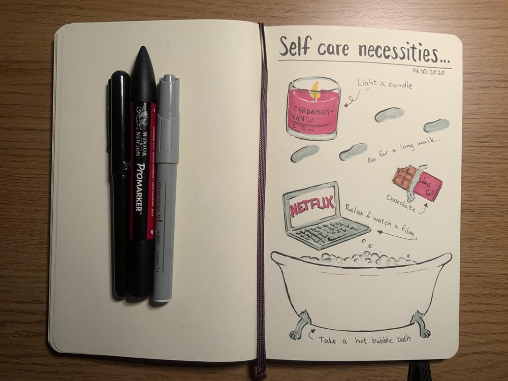 Illustrated journaling | Skillshare Student Project