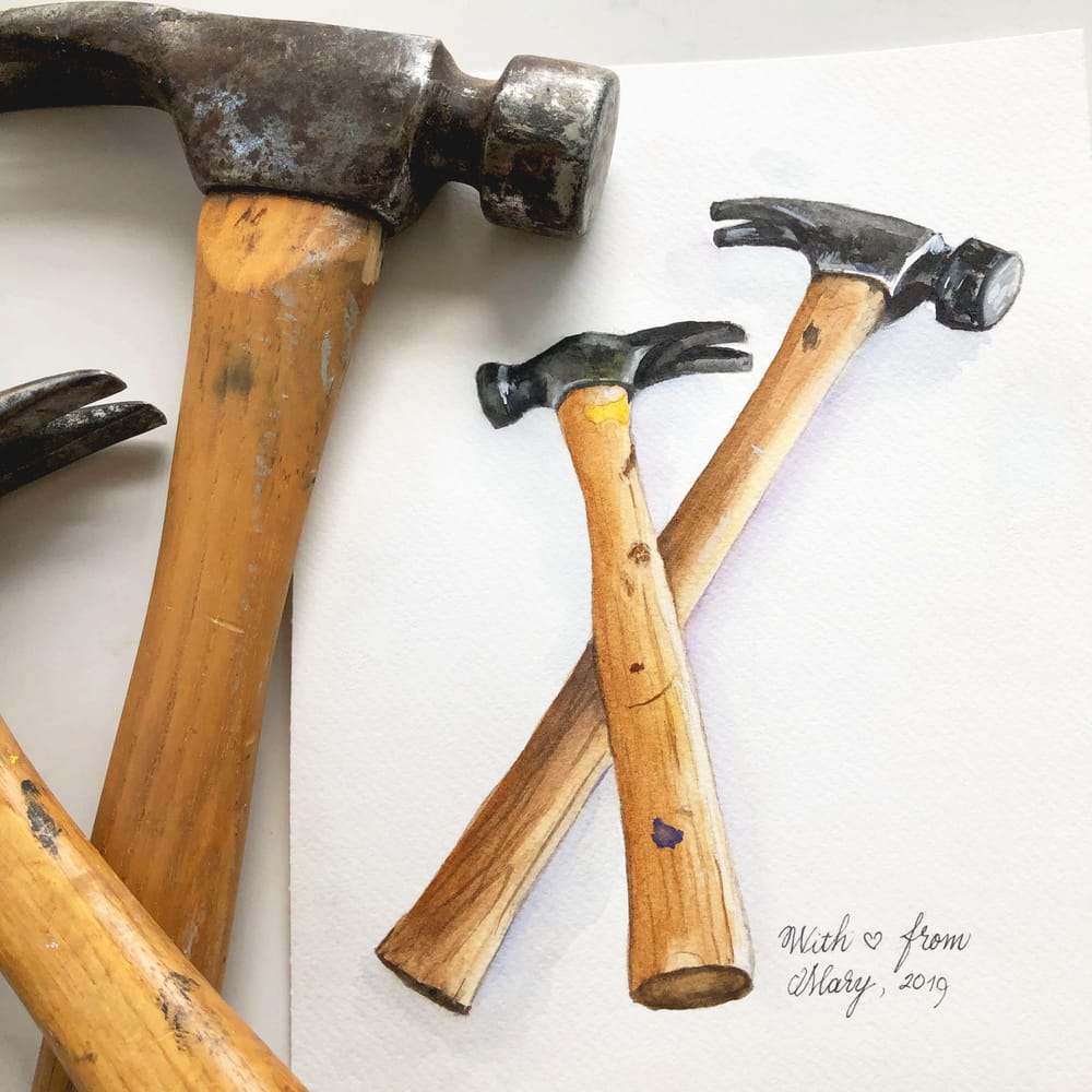 Learning to Watercolor Wood Texture | Skillshare Student Project