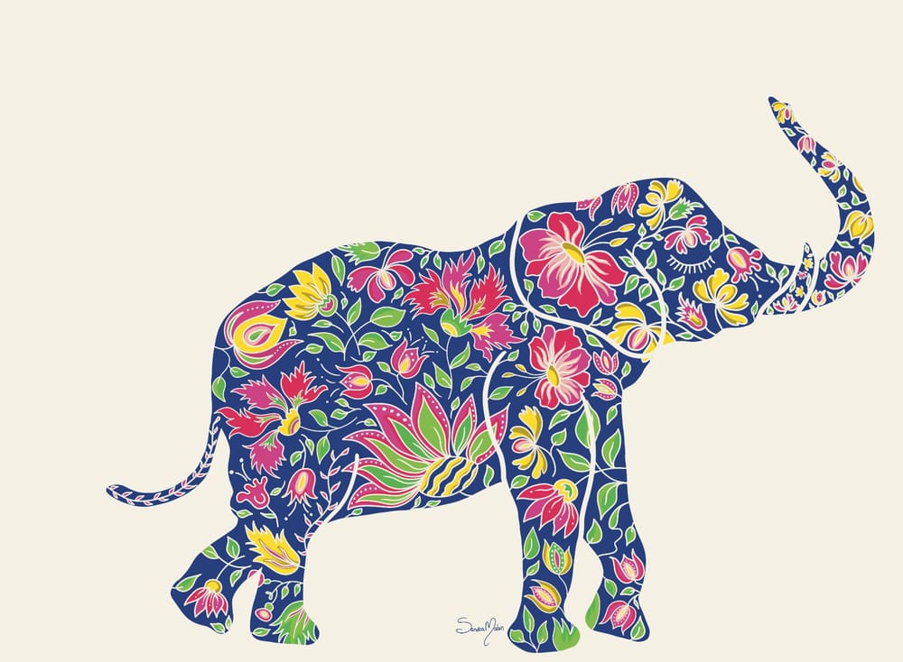 Draw Floral Animal Silhouettes in Procreate | Skillshare Student Project