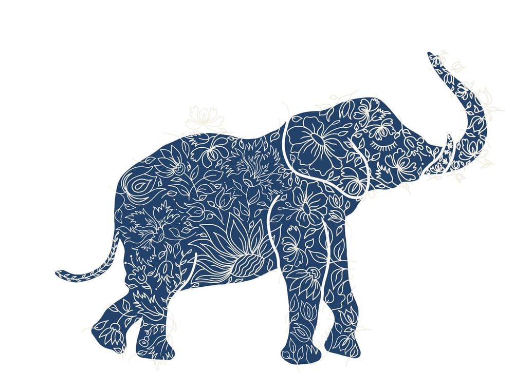 Draw Floral Animal Silhouettes in Procreate | Skillshare Student Project