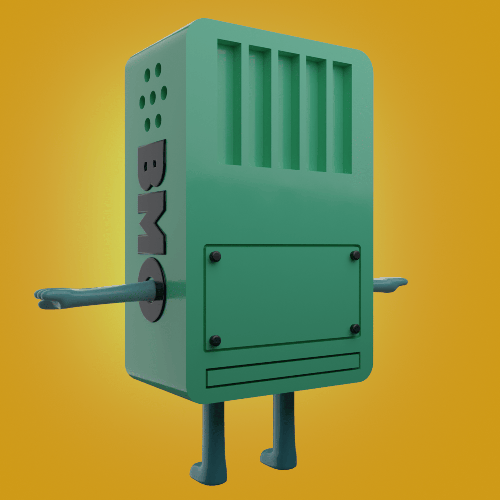 BMO - 3D Model | Skillshare Student Project