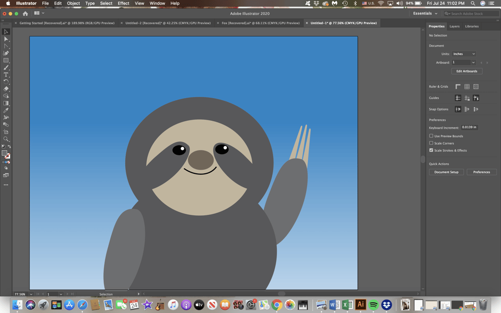 Learned how to draw with lines and shapes! | Skillshare Student Project