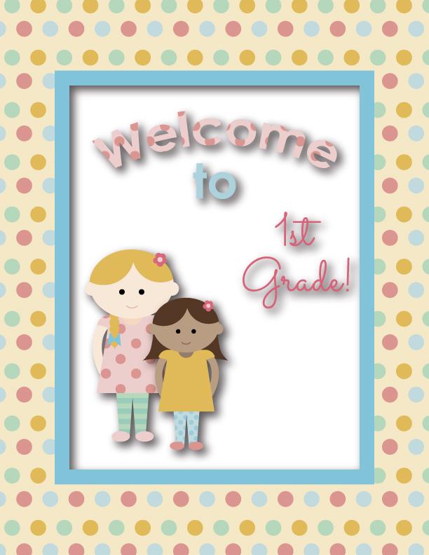 Welcome to 1st grade postcard | Skillshare Student Project
